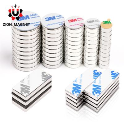 China Competitive 3m Adhesive Rectangular Magnets for Your Magnetization Direction Needs for sale