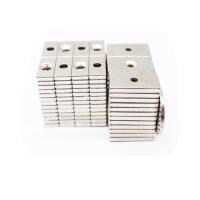China Epoxy Coated Neodymium Block Magnet with Countersunk Hole and Disc/Cylinder/Ring/Arc for sale