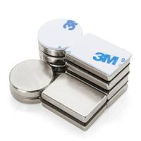 China High Precision Sensors and Tolerance /-0.01-0.05mm 2022 Neodymium Magnet Adhesive Block for sale