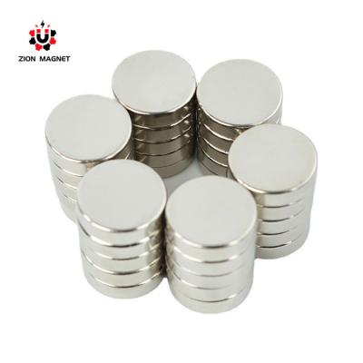 China Permanent Super Strong Rare Earth Round Magnet Neodymium for Large Industrial Sensors for sale