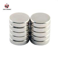 China Round Base Neodymium Magnets with Magnetization Direction Customization Options for sale