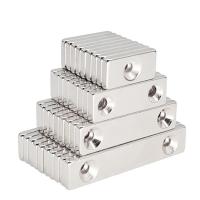 China Acceptable Customized N52 N33 Rectangular Round Cylindrical Permanent Neodymium Magnets for sale
