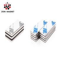 China Industrial Magnet Permanent Neodymium Magnet Adhesive Block Ideal for Industrial Needs for sale