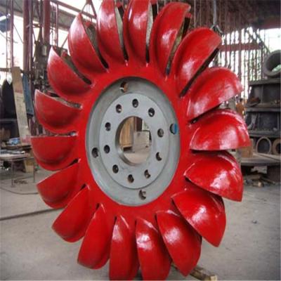China Water Turbine Hydro Power Generating Set High Head Two Jets Pelton Impulse Turbine 5000KW for sale