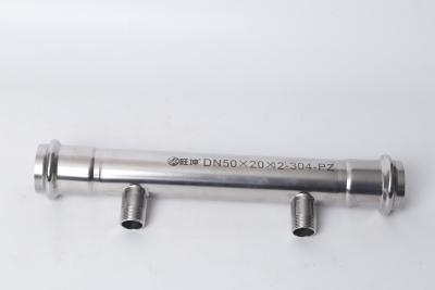 China JWWA-G115 Stainless Steel Water Manifold Pipe 15mm-100mm Diameter for Drinking Water Systems for sale