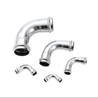 China Stainless Steel Press Fittings 15-100mm OD, 50000mm Max Length, JWWA-G116/G115 Certified for sale