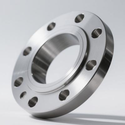 China 304L 316L Stainless Steel Flange DN15-DN2000 Round Welded Type with ASTM GB Standards for sale