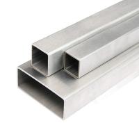 China Polished Stainless Steel Rectangular Tubing 20×20mm to 200×200mm with 0.1-50mm Thickness for Industrial Applications for sale