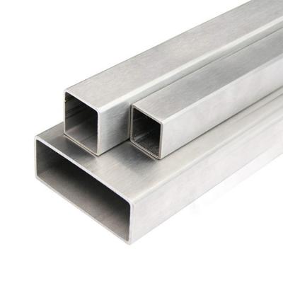 China Polished Stainless Steel Rectangular Tubing 20×20mm to 200×200mm with 0.1-50mm Thickness for Industrial Applications for sale