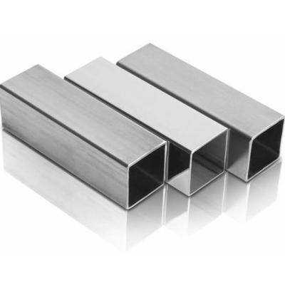 China Stainless Steel Square Tube 20x20mm to 200x200mm with 0.1-50mm Thickness for Industrial Applications for sale