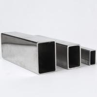 China Stainless Steel Square Tube 20×20mm to 200×200mm in 201/304/316/316L Grades with 0.1-50mm Thickness for sale