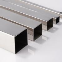 China Stainless Steel Square Tube 316 ASTM Standard 201 304 316L - 20×20mm to 200×200mm Dimensions, 0.1-50mm Thickness for sale