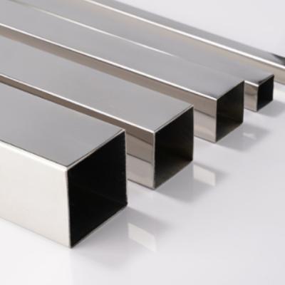 China Stainless Steel Square Tube 316 ASTM Standard 201 304 316L - 20×20mm to 200×200mm Dimensions, 0.1-50mm Thickness for sale