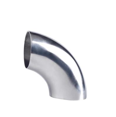 China SS304 Stainless Steel 90° Welded Short Radius Elbow - 1/2