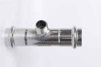 China Stainless Steel Press Fitting Tee 15-100mm OD 304/316L for Plumbing and Heating Systems for sale