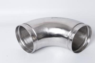 China Polished Welded Stainless Steel Grooved Fittings 15mm-100mm for Drinking Water Systems for sale