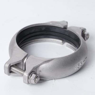 China Stainless Steel Grooved Fittings 15-100mm OD, 50,000mm Length for Industrial Piping Systems for sale