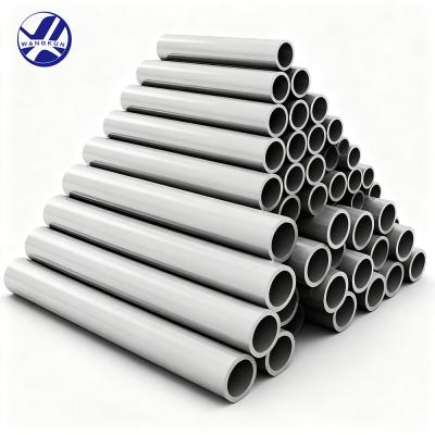 China Stainless Steel Welded Pipe 201 304 316 Thick Wall Industrial Round Tube for sale