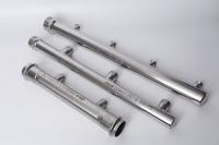 China Round 304 Stainless Steel Manifold Pipe 15-100mm OD with 1.0-2.0mm Thickness for Heating and Water Systems for sale
