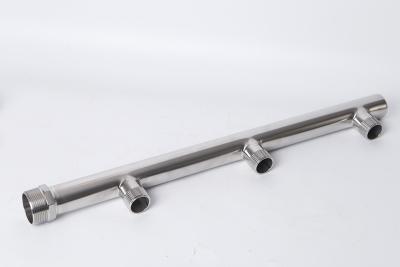 China Duplex Stainless Steel Manifold Pipe 50x20mm High Temperature High Pressure Corrosion Resistant Industrial Tubing for sale