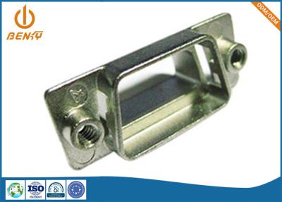 China Custom Aluminum Zinc Die Casting Parts for Electronic Connector Housing ISO 9001 for sale