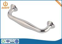 China Custom Zinc Alloy Die Cast Door Handle Hardware Chrome Plated 2000 Pairs MOQ for sale