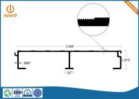 China 6000 Series T5 T6 Aluminum Extrusion Trailer Decking 3m to 6m Length for sale