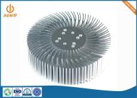 China Anodized Black Aluminum Extrusion Heat Sink Plates 600-2500MT Custom Length for sale