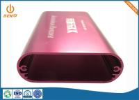 China Custom Aluminum Extrusion Power Supply Enclosure Box ISO9001 25um Anodizing for sale