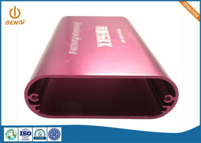 China Custom Aluminum Extrusion Power Supply Enclosure Box ISO9001 25um Anodizing for sale