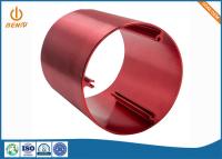 China Cylindrical Round Extruded Aluminum Enclosure Electrical Control Box 25um Anodizing for sale