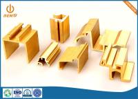 China Polished Brass Extrusion Profiles Process Power Amplifier Heat Sink for sale