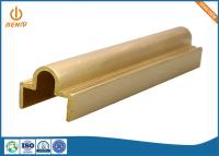 China Polished Brass Extrusion Profiles Process Power Amplifier Heat Sink for sale