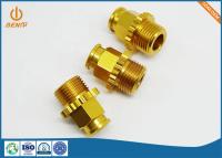 China Brass CNC Turning Parts 0.005mm Tolerance Motorcycle Car Spares Custom Precision Machining for sale