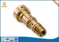China Custom Red Copper CNC Turning Service High Precision Laser Cutting 0.005mm Tolerance for sale