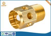 China Custom Red Copper CNC Turning Service High Precision Laser Cutting 0.005mm Tolerance for sale