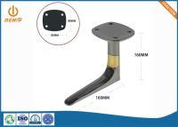 China Custom Aluminum Alloy Furniture Legs H160mm W160mm ISO TS16949 Table Sofa Cabinet Legs for sale