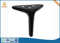 China Custom OEM ODM Aluminum Alloy Sofa Legs 160mm Height Furniture Legs for Bed Cabinet for sale