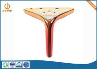 China Custom OEM ODM Aluminum Alloy Sofa Legs 160mm Height Furniture Legs for Bed Cabinet for sale