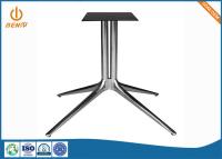China OEM Aluminum ADC12 Die Casting Coffee Table Base 600mm Modern Furniture Spare Parts for sale