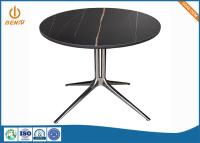 China OEM Aluminum ADC12 Die Casting Coffee Table Base 600mm Modern Furniture Spare Parts for sale