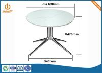 China OEM Aluminum ADC12 Die Casting Coffee Table Base 600mm Modern Furniture Spare Parts for sale