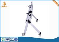 China Electroplated Office Furniture Die Casting Table Legs 1200W 750H Custom for sale