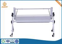 China Electroplated Office Furniture Die Casting Table Legs 1200W 750H Custom for sale
