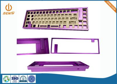 China CNC Machined Aluminum Mechanical Keyboard Case Custom OEM 5 Axis Precision for sale