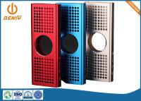 China Custom CNC Machined Aluminum Column Speaker Box Support High Precision 0.02mm Tolerance for sale