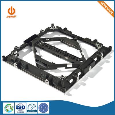 China Custom Aluminum Die Casting LED Display Back Panel Frame Cabinet 600x900mm for sale