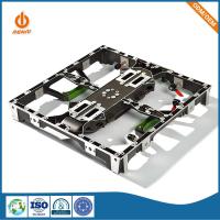 China Custom Aluminum Die Casting LED Display Back Panel Frame Cabinet 600x900mm for sale