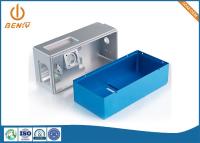 China OEM CNC Machined Aluminum Box Enclosure Custom Metal Machining Service 0.05mm Tolerance for sale