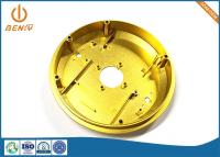 China Precision CNC Turning Milling Microwave Communication Equipment Parts Gold Plating 0.005mm Tolerance for sale